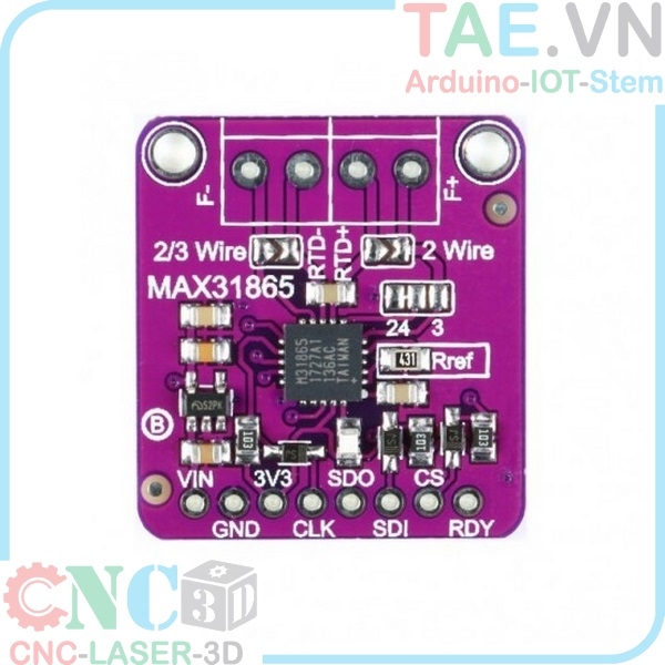 Mạch Chuyển Tín Hiệu RTD To Digital MAX31865 Trường An Equipment