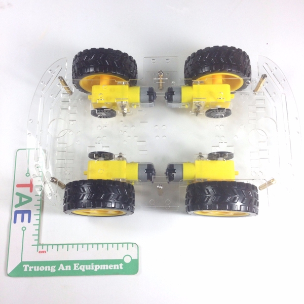 Khung Xe Robot 4WD | Khung robot 4 bánh Trường An Equipment