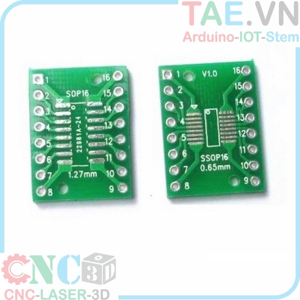 SOP16 0.65/1.27mm adapter Trường An Equipment
