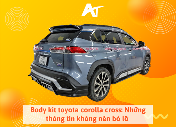 Body kit toyota corolla cross: Những thông tin không nên bỏ lỡ | Cửa ...