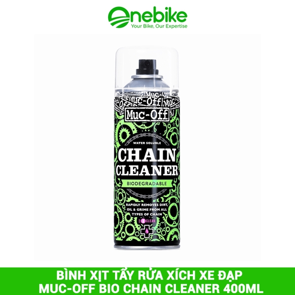 Bình xịt tẩy rửa xích xe đạp MUC-OFF Bio Chain Cleaner 400ml | Nhà phân ...