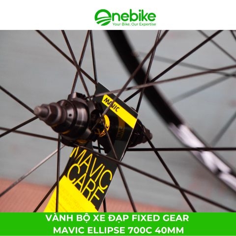 Vành bộ xe đạp Fixed gear MAVIC Ellipse 700c 40mm | DngBike.com