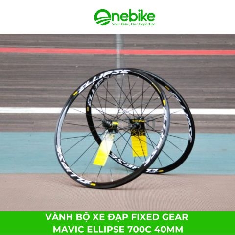 Vành bộ xe đạp Fixed gear MAVIC Ellipse 700c 40mm | DngBike.com