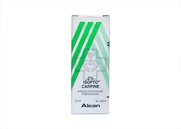 Isopto Carpine Ophthalmic Suspension 2% 15ml