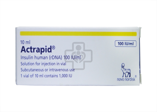 Actrapid 100IU/ml 10ml