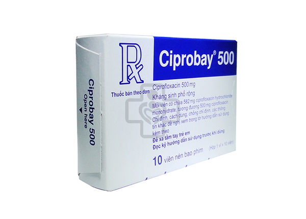 Ciprobay 500mg (B/10tab)