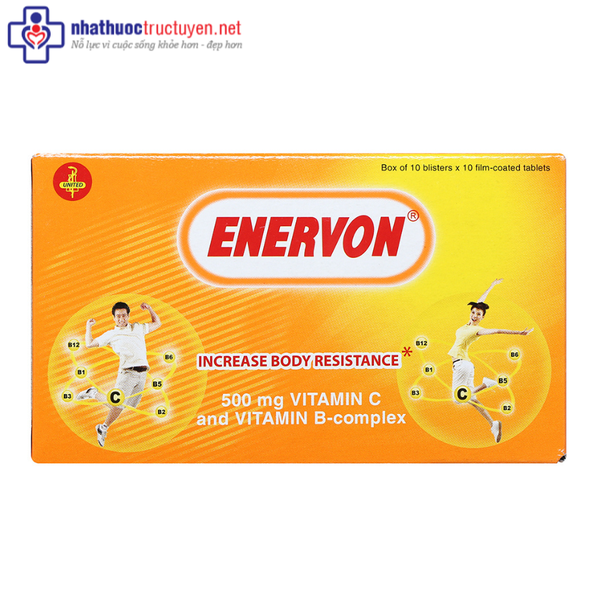 Enervon (10 vỉ x 10 viên)