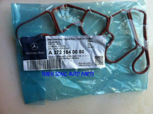 Gioăng két làm mát dầu máy Mercedes C300 E300 M272 - A2721840080 ...