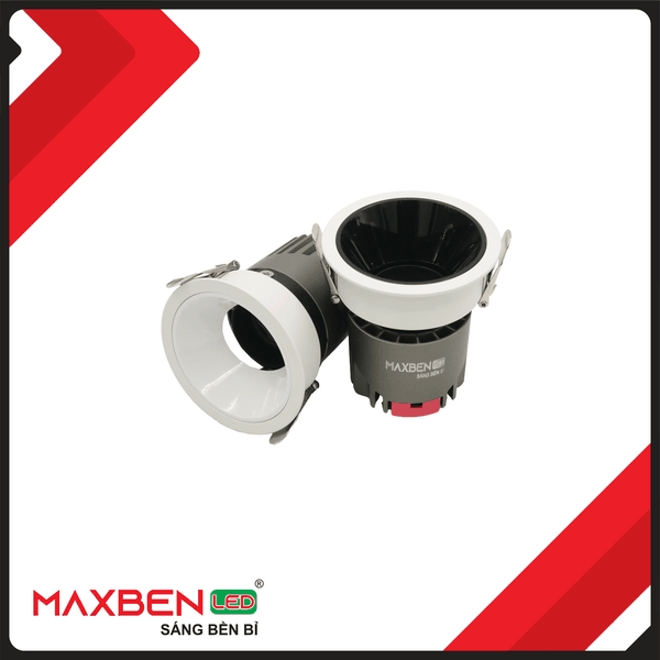 ĐÈN ÂM TRẦN SPOTLIGHT PROLUX-SP7 12W D95A ĐỔI MÀU MAXBEN DL-MB-SP7-D95A ...