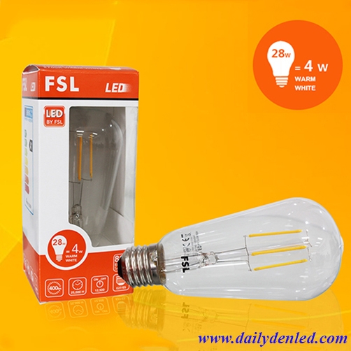 Bóng đèn led Edison FSL 4W đui E27 bầu dục