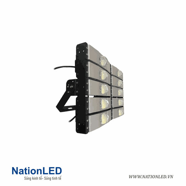 Đèn pha led 480W Modul chip COB - NationLED