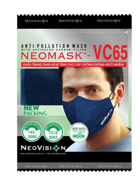 Khẩu trang lọc bụi VC65 Công ty TNHH sản xuất & thương mại bảo hộ lao ...