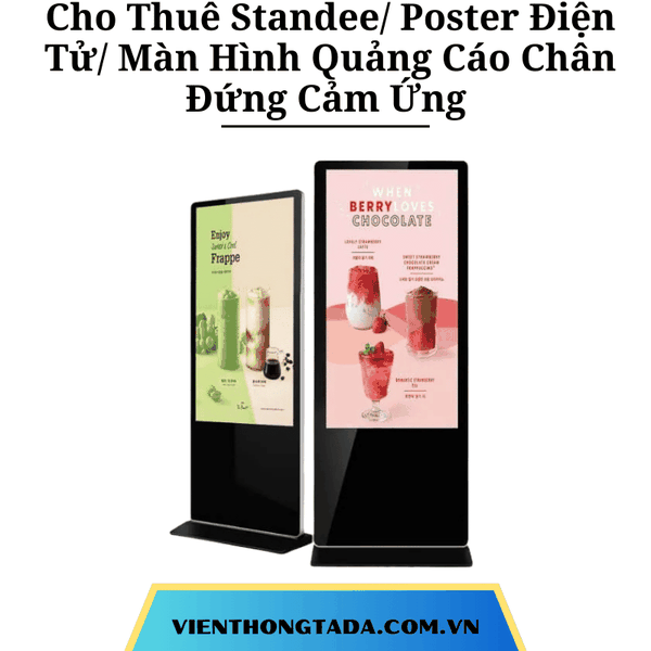 Cho Thuê Standee, Standee Điện Tử/ Poster Điện Tử/ Màn Hình Quảng Cáo ...