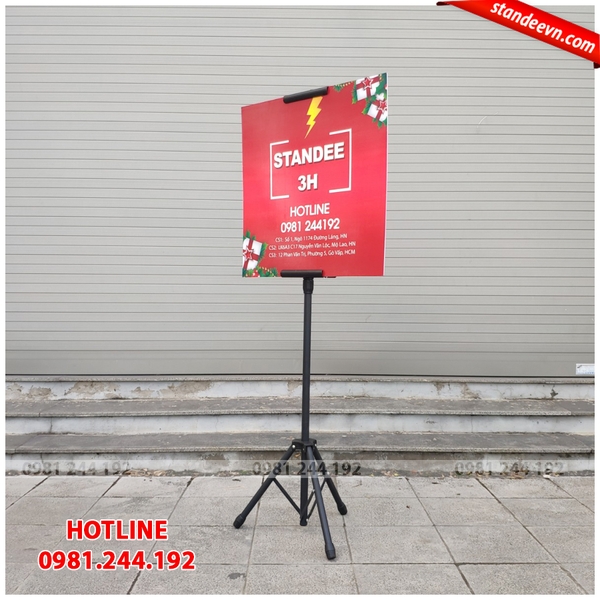 Standee chữ T, Standee chữ Thập, Giá chữ thập, Standee 2 mặt