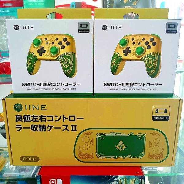 Tay cầm Split Pad Pro Joy-con IINE mẫu Zelda TOTK