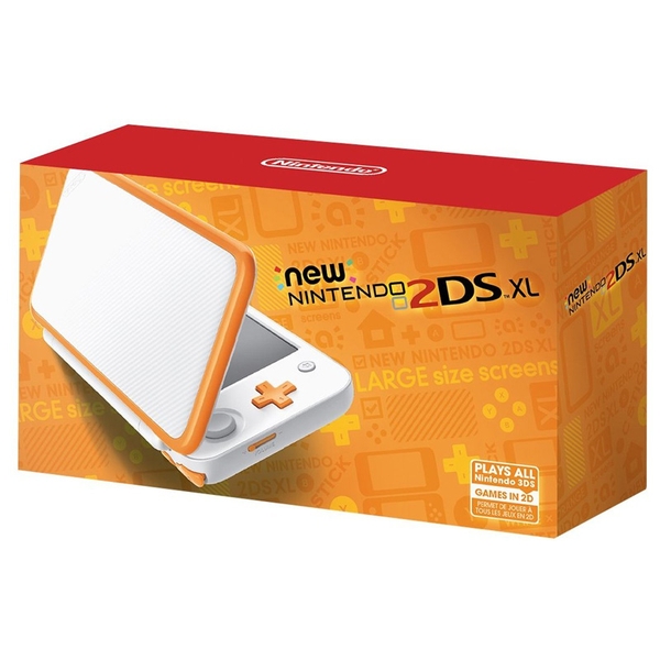 New Nintendo 2DS XL cam trắng US