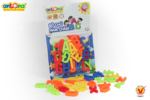Bộ chữ nam châm ABC ANTONA - Đồ chơi An toàn Việt Nam - Đồ chơi sơ sinh ...