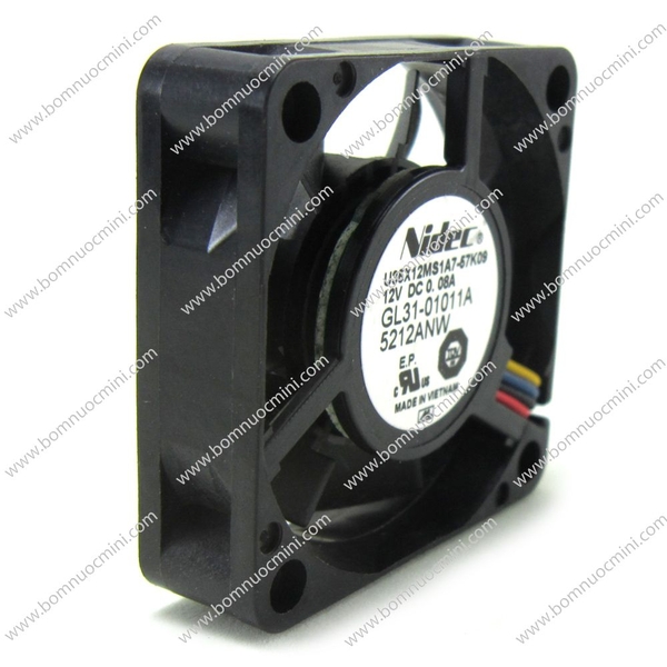 Quạt Nidec 35x35x10 12V | quạt tản nhiệt | quạt tản nhiệt 12v – Bơm ...