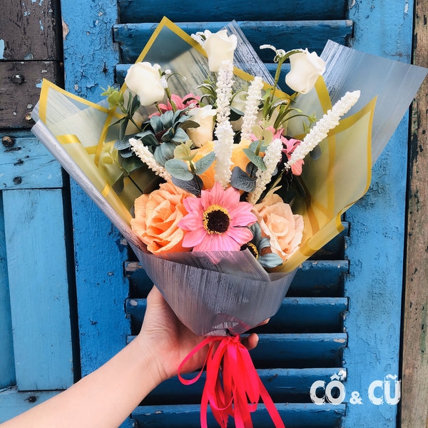 Bó Hoa Handmade Trang Trí Làm Quà Tặng Craft & More Vietnam ...