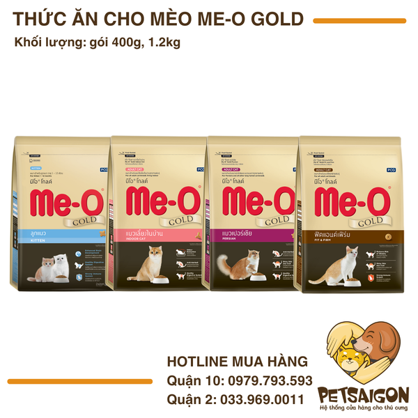 Thức Ăn Cho Mèo Me-O Gold