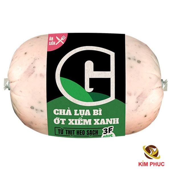 Chả lụa bì ớt xiêm xanh G Kitchen 500gr – Kim Phúc
