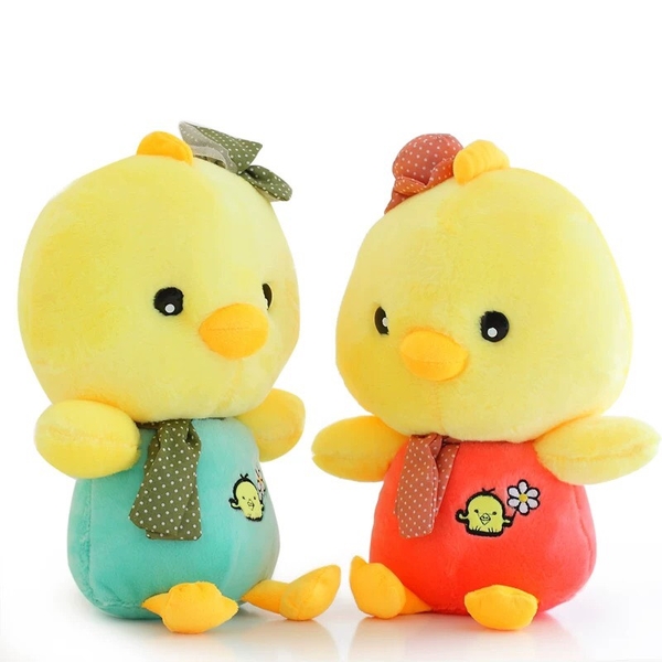 Gà con nhồi bông - gấu bông giá rẻ - thu nhoi bong - gau bong - Thú Nhồi