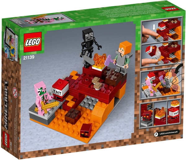 21139 LEGO Minecraft™ The Nether Fight (2018) – Đồ chơi LEGO