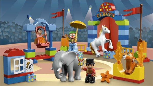 10504 LEGO® DUPLO My First Circus (mẫu năm 2013) – Đồ chơi LEGO