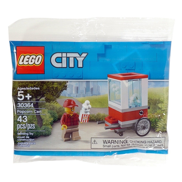 Xe bán bắp 30364 Lego Popcorn Cart – Đồ chơi LEGO