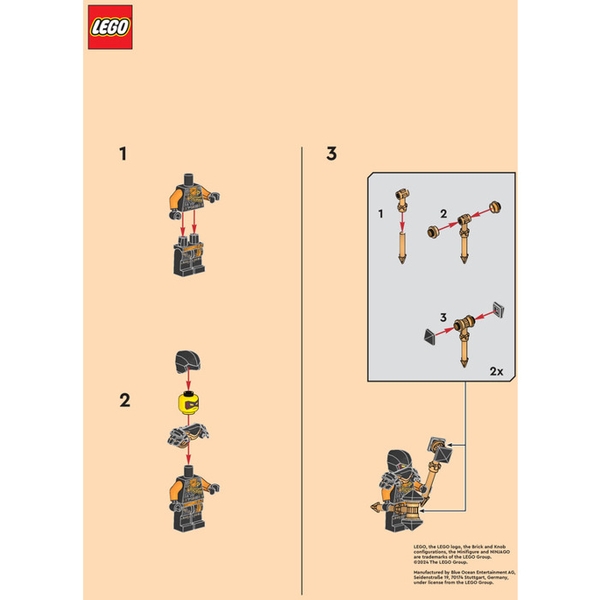 892408 Cole - Climber paper bag #2 - Túi Nhân vật trong Đồ chơi lắp ráp ...