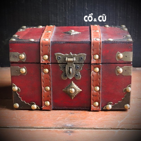 Vali Cổ Điển Decor Trang Trí Cho Không Gian Cổ & Cũ Gift