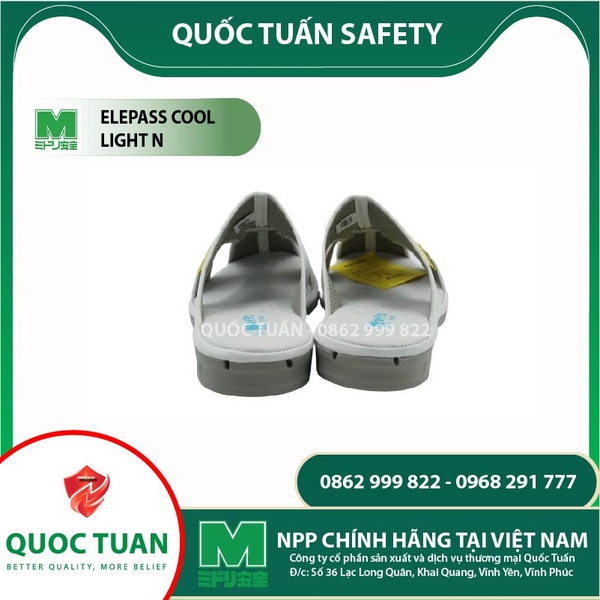DÉP CHỐNG TĨNH ĐIỆN ELEPASS COOL LIGHT N TRẮNG