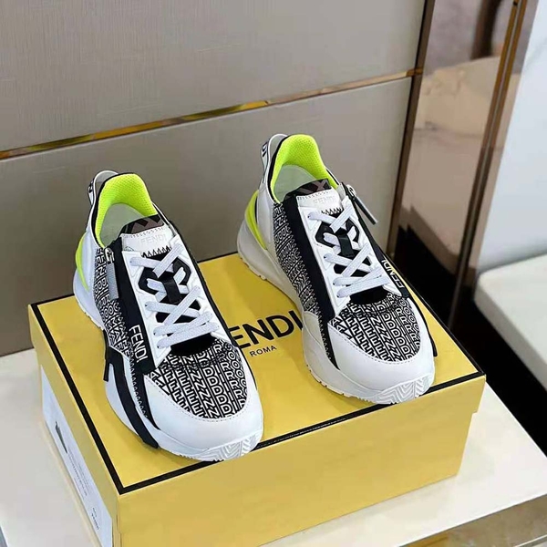 GIÀY Fendi Flow White Nylon Fendi by Marc Jacobs Running Sneakers