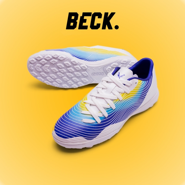 Giày Bóng Đá Kamito Assassin TF - Trắng Xanh