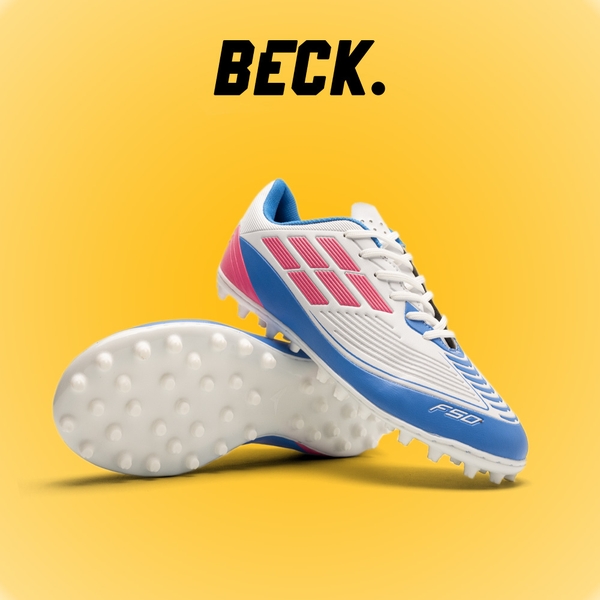 Giày Bóng Đá VN Adidas F50 Pro MG - Trắng Xanh Hồng