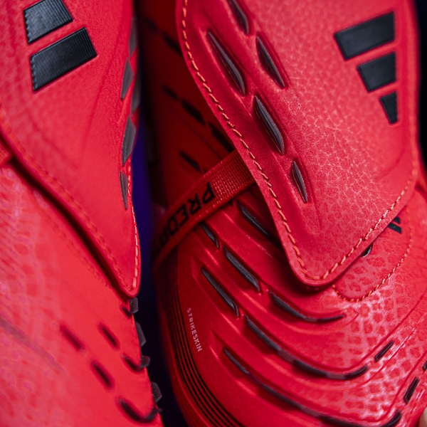 Giày Bóng Đá Adidas Predator 25 Elite Tongue Đỏ Vạch Trắng HQ FG