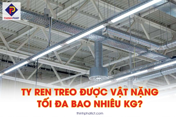 Ty ren treo được vật nặng tối đa bao nhiêu kg?