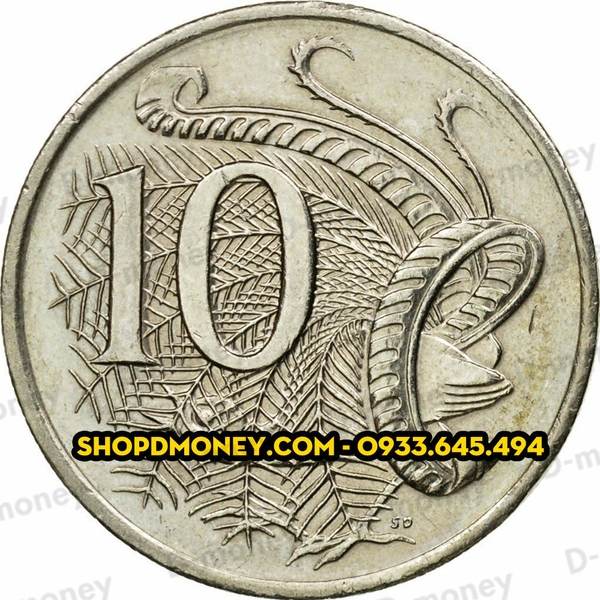 Xu 10 cents Úc - Australia Shop tiền sưu tầm D-money