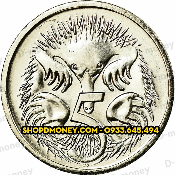 Xu 5 cents Úc - Australia Shop tiền sưu tầm D-money
