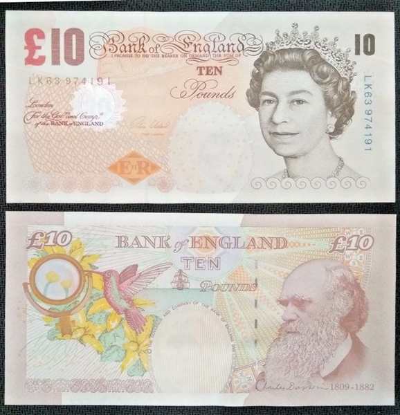 10 pounds Great Britain 2015 Shop tiền sưu tầm D-money