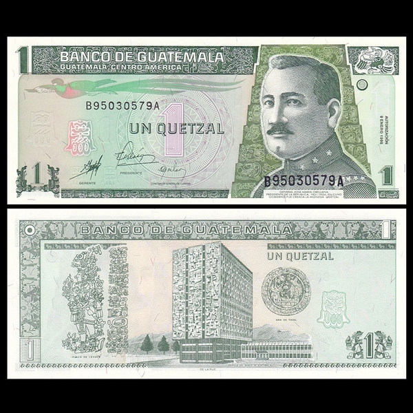 1 quetzal Guatemala 1998 Shop tiền sưu tầm D-money