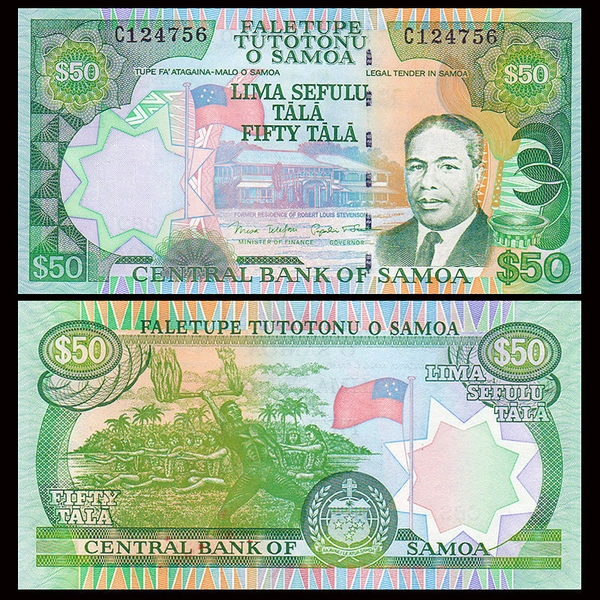 50 tala Samoa 2006 Shop tiền sưu tầm D-money