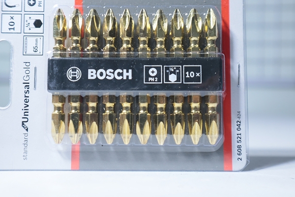 Đầu vặn vít ngắn (PH2-65mm) Bosch 2608521042