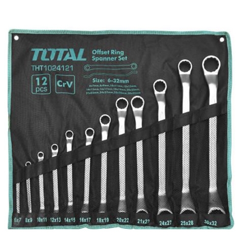 Bộ cờ lê hai vòng THT1024121 TOTAL