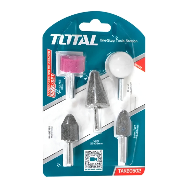Bộ 5 linh kiện máy mài khuôn TAKB0502 TOTAL