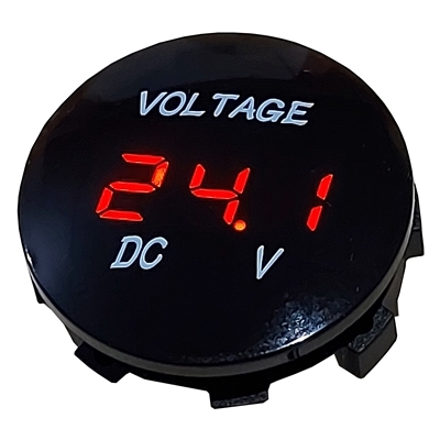 DIGITAL VOLTMETER 5-48V Orange