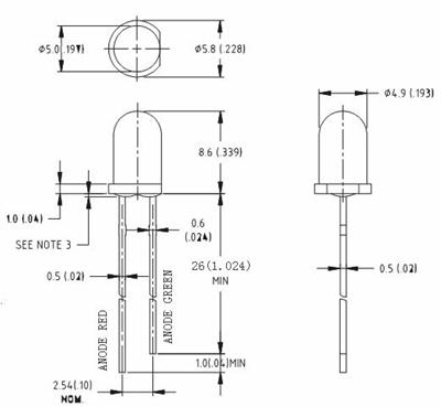 LED 5mm Trắng