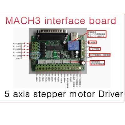 MACH3 interface board 5 axis