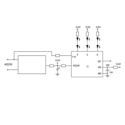 8-Channel Constant Current LED Sink Driver