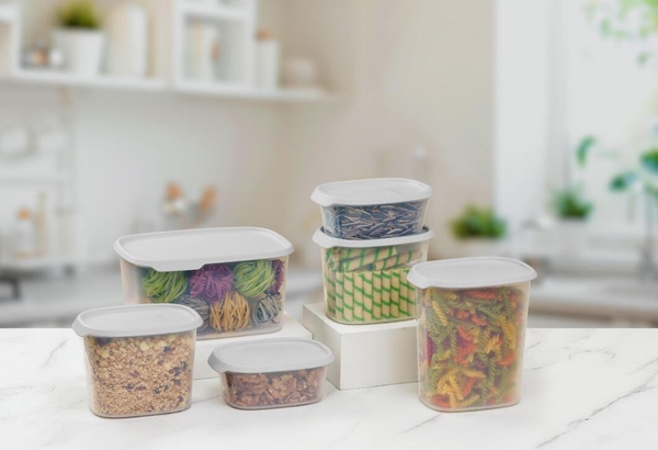 Tupperware - Bộ BQTP ONE TOUCH FRESH (6) LONDON HAZE